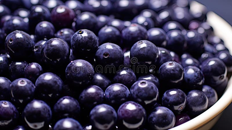 Plate acai pattern stock illustration. Illustration of stand - 324971102