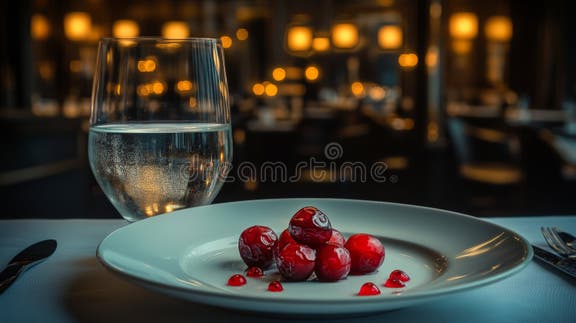 A Plate of Arabian Dates with a Glass of Water on the Table for Ramadan ...
