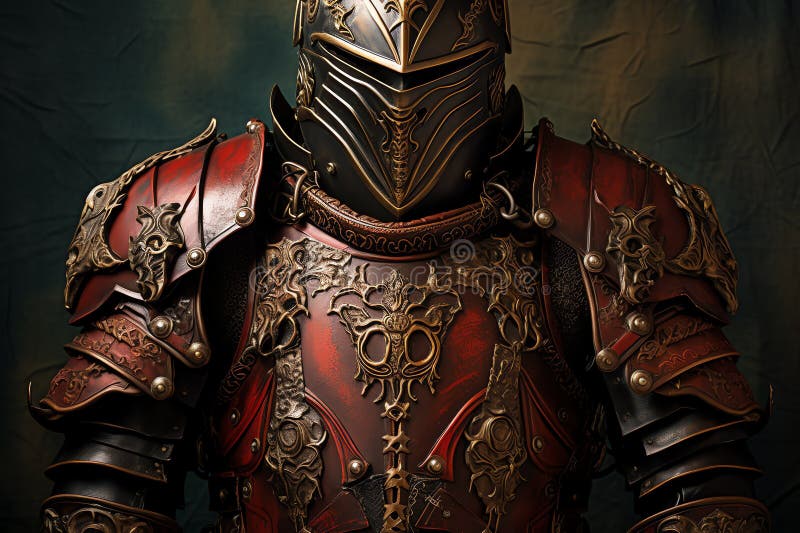 Plate Armor Medieval Fantasy Photo Stock Illustration - Illustration of ...