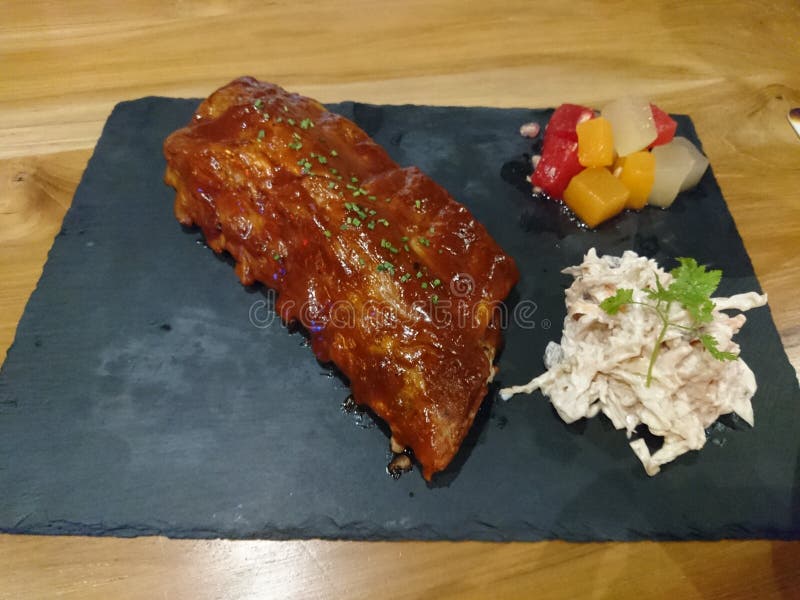 Baby Back Ribs stock photo. Image of grilling, back, rack - 25702