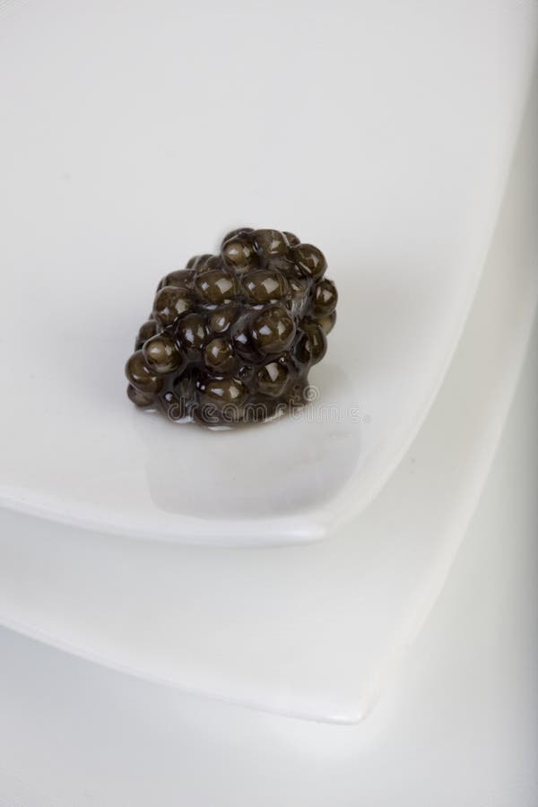 Plate with Caviar, Sturgeon`s Eggs Stock Photo - Image of luxury, food ...