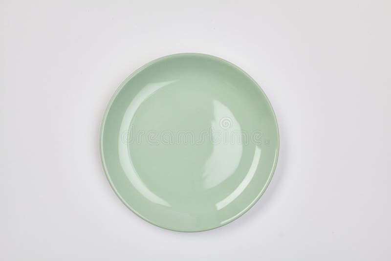 Plate. Colour. View from Above. . for Your Design Stock Photo - Image ...