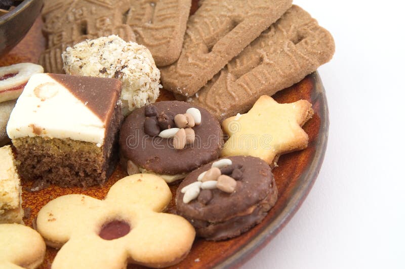 Plate with the cooky. stock image. Image of easter, christmas - 1736977