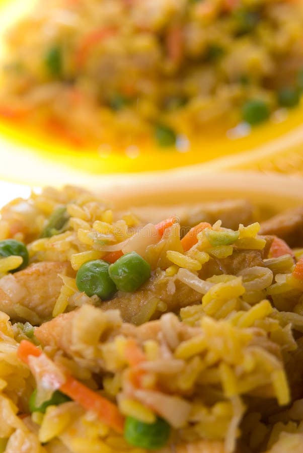 Oriental fried rice stock photo. Image of delicious, east - 25383430