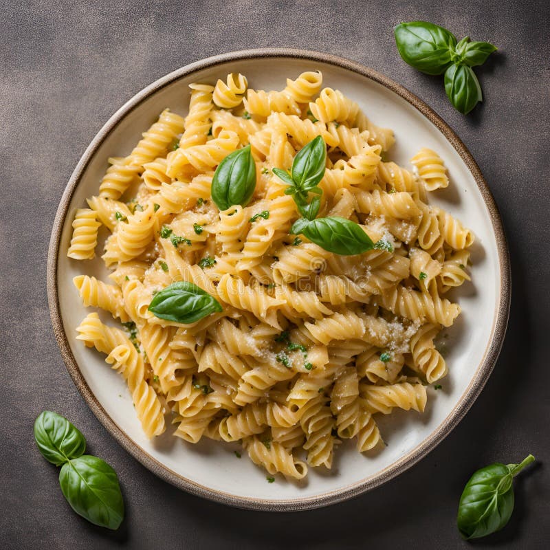 A plate of delicious pasta stock photo. Image of summer - 324910502