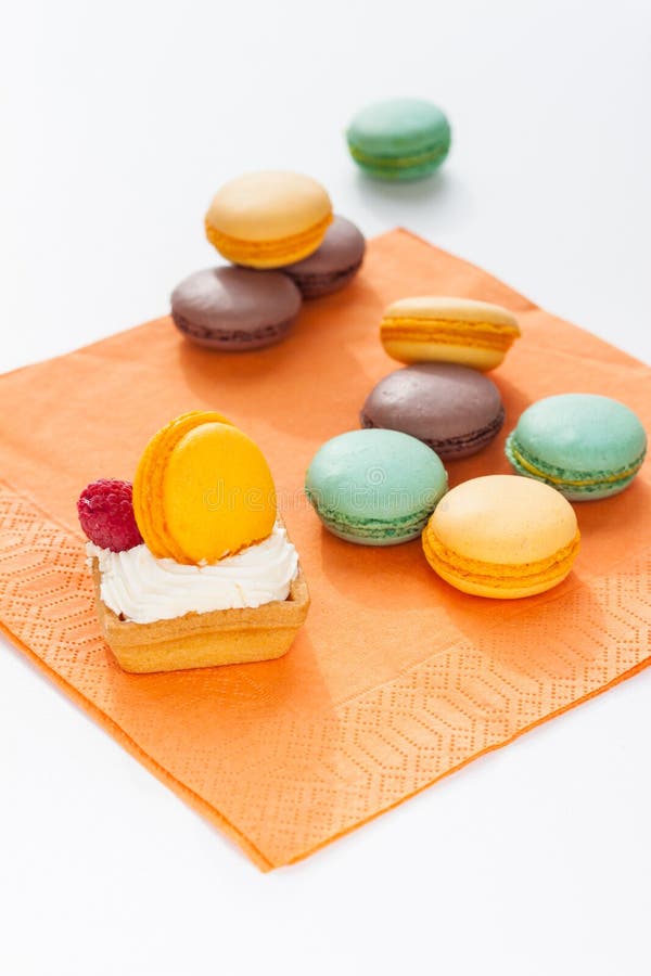 Macaroons. stock photo. Image of indoors, breakfast, cream - 29734326