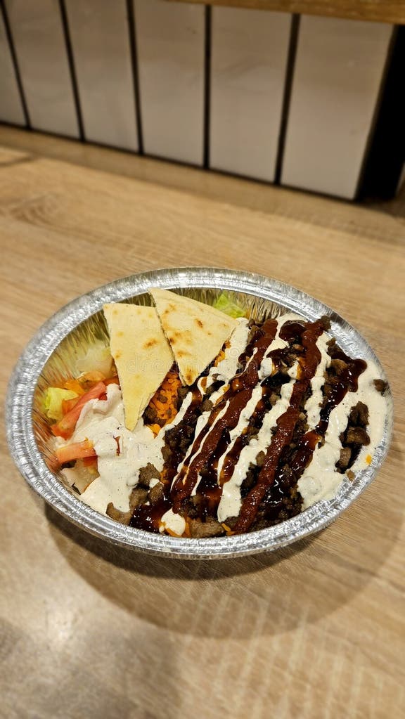 This Plate is a Feast for the Eyes and the Stomach. Stock Photo - Image ...