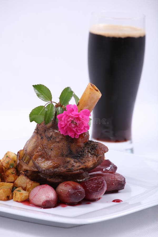 Collage of a Fine Dining Meal Stock Image - Image of broccoli, fish ...