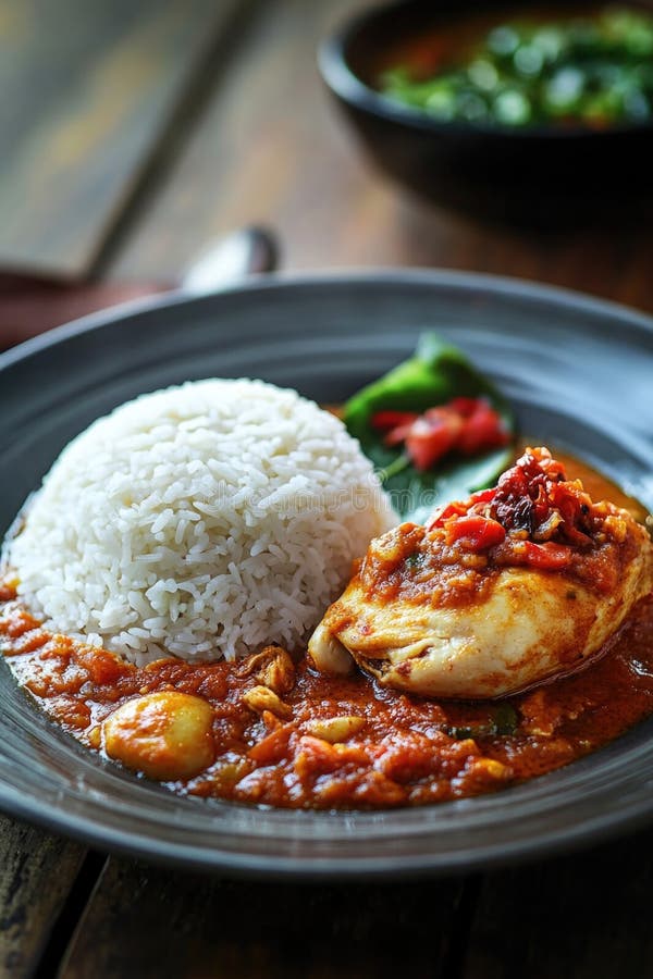 Plate Food Rice Meat Great Meal Snack Stock Photos - Free & Royalty ...