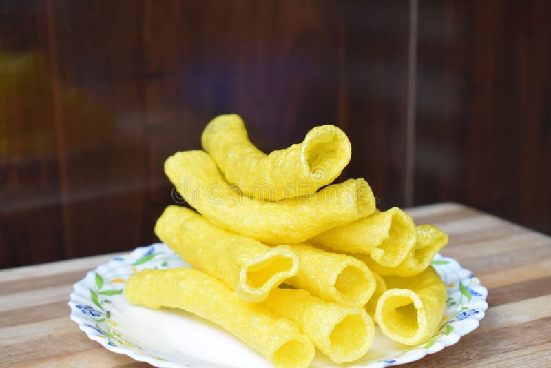 Fried Yellow Salted Pipe Stock Photos - Free & Royalty-Free Stock ...