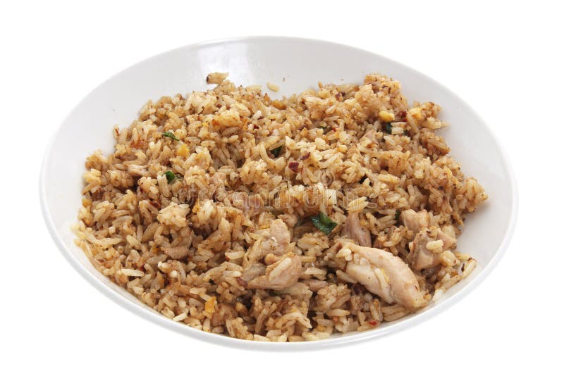 Plate of Fried Rice stock photo. Image of life, cuisine - 14275302