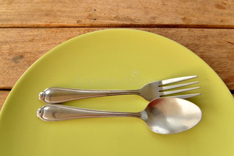 Plate, Front View of Empty Flat White Dish for Food Stock Image - Image ...