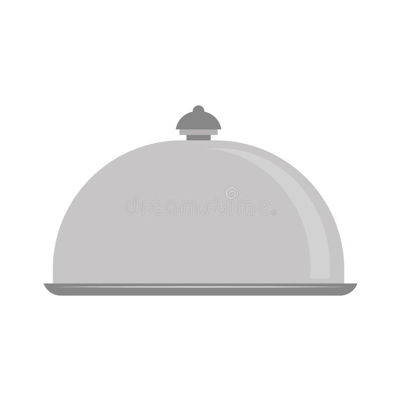 Plate Icon. Kitchen and Menu Design. Vector Graphic Stock Illustration ...
