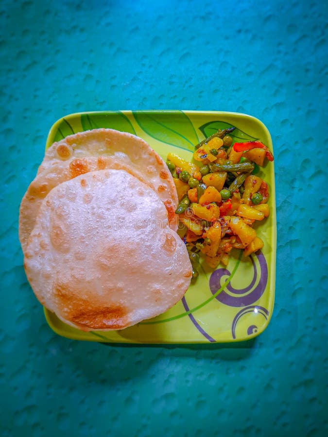 A Plate of Indian Breakfast Stock Image - Image of indian, food: 240595643