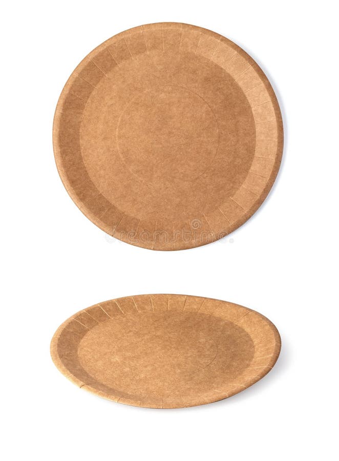 Eco Friendly Disposable Plate Stock Image - Image of ecological, plate ...