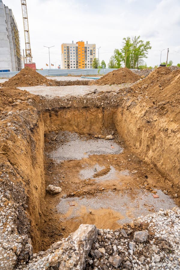 Plate Load Test Results Visible on Soil Surface after Static Pressure ...