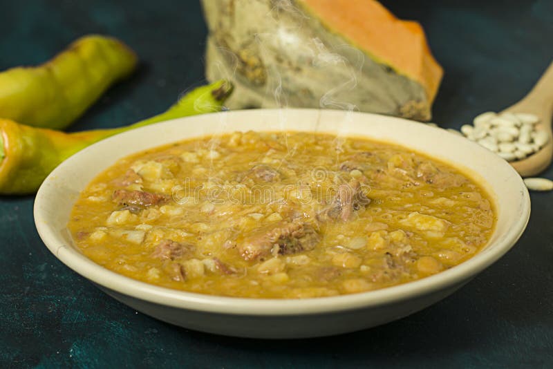 A Plate of Locro. Argentinian Traditional Dish Stock Image - Image of ...