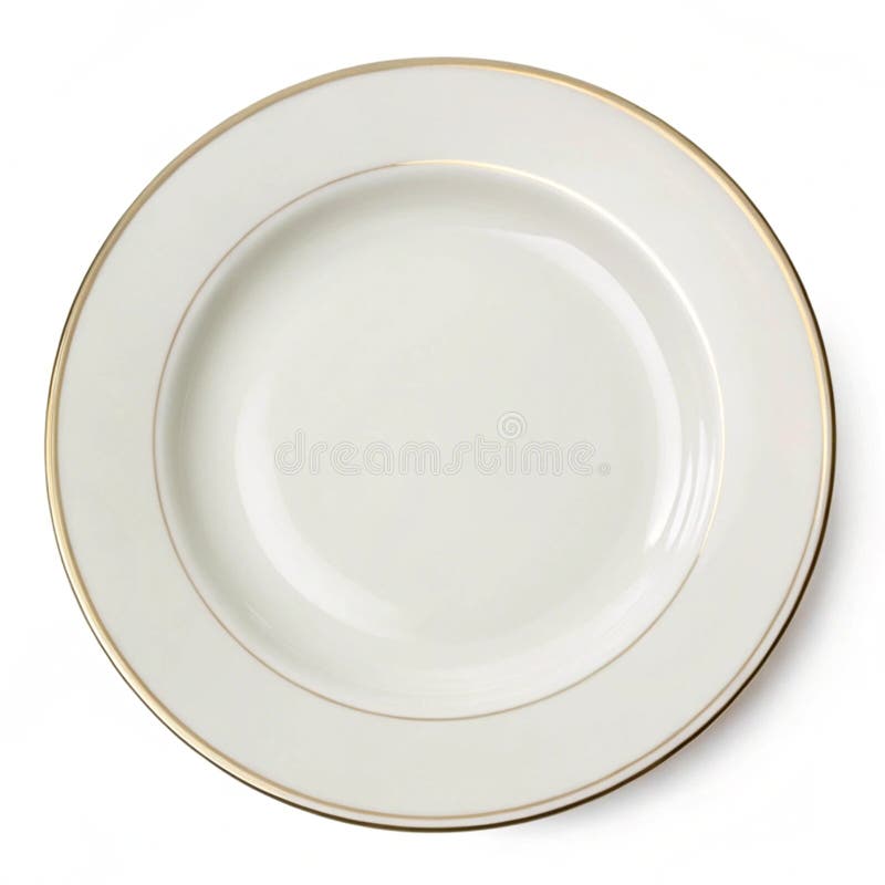 Plate Object Isolated on Transparent Background Stock Illustration ...