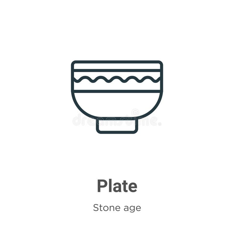 Stone Dining Plate Stock Illustrations – 193 Stone Dining Plate Stock ...