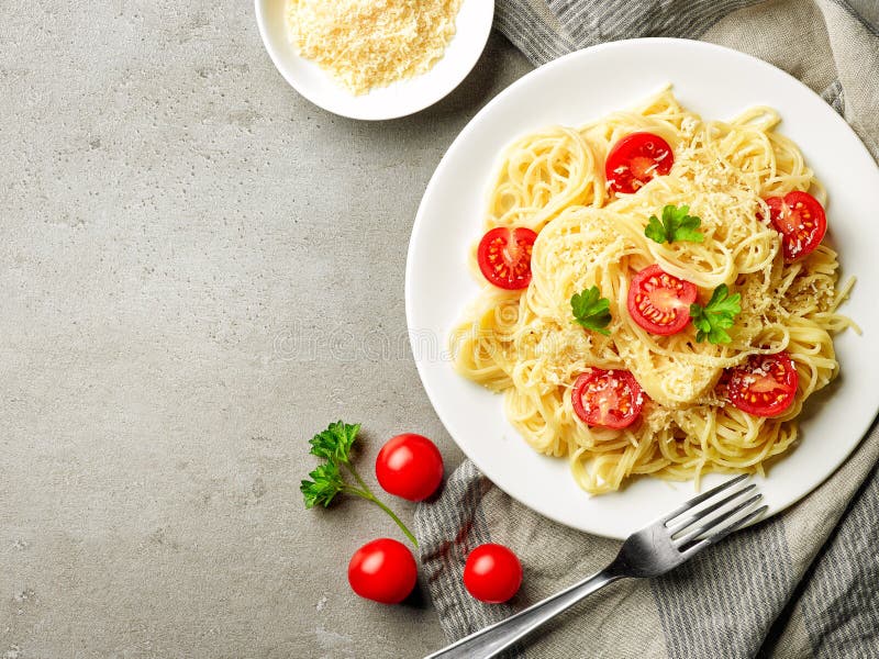 Plate of pasta stock image. Image of peas, pasta, cuisine - 127780527
