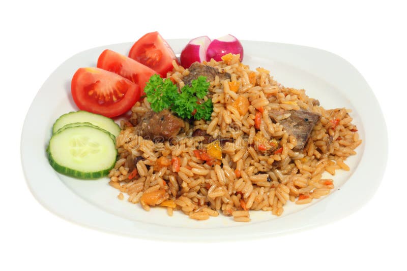 Pilaf stock image. Image of close, photograph, calorie - 645227