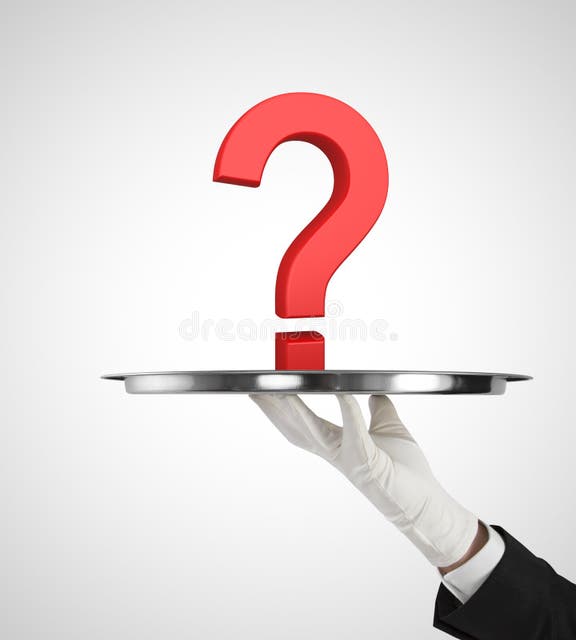 Plate with question mark stock image. Image of hand, info - 39822051