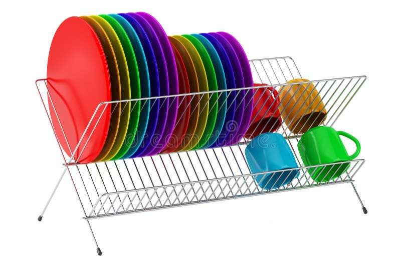 Dish Rack Clip Art