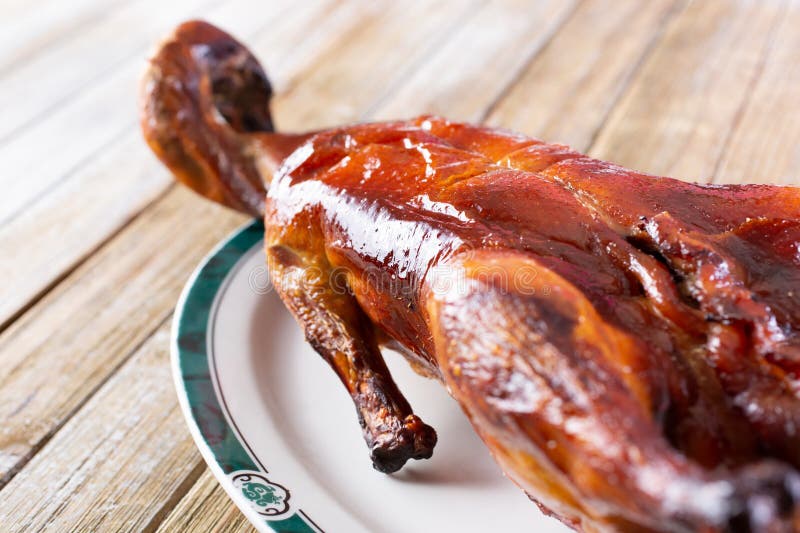 Plate of Roasted Duck, Peking, Chinese Food Stock Photo - Image of home ...