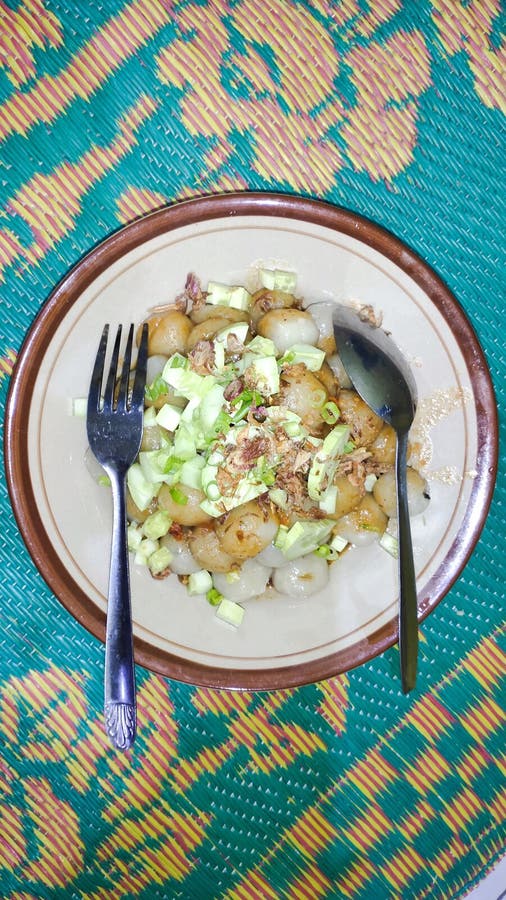 A Plate of Siomay Menu from Indonesia Stock Image - Image of soup, meal ...