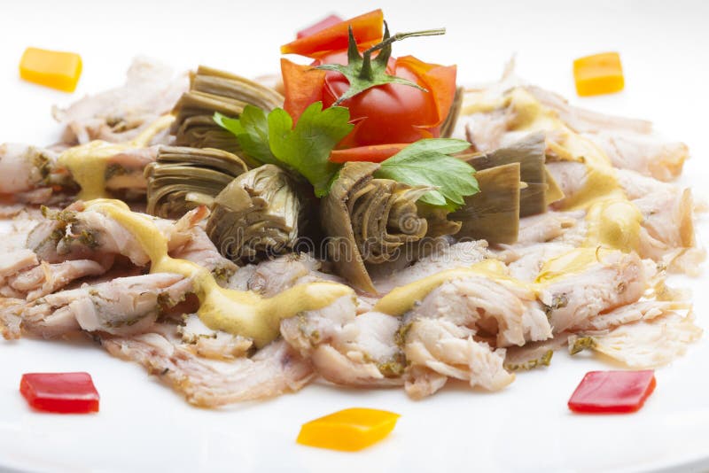 Delicious Italian Style Meat Stock Image - Image of nobodyparty, plate ...