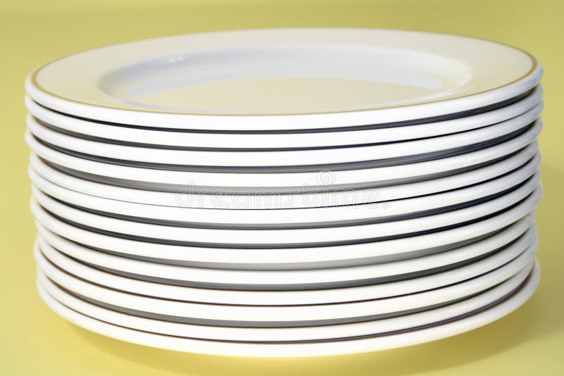 Plate stack stock image. Image of clean, colours, colorful - 1637321