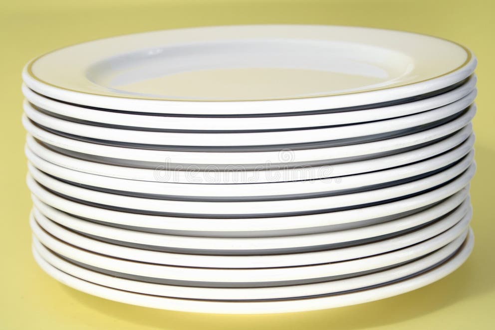 Plate stack stock image. Image of clean, colours, colorful - 1637321