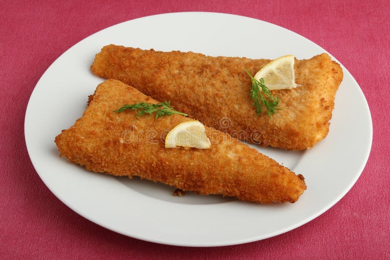 Plate of stick fish stock photo. Image of lunch, fried - 17611550