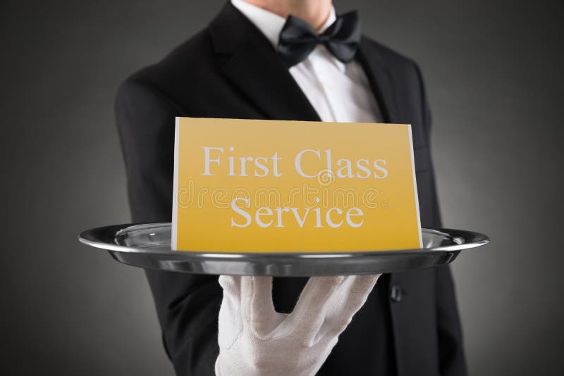 First class service stock photo. Image of glove, professional - 32528708