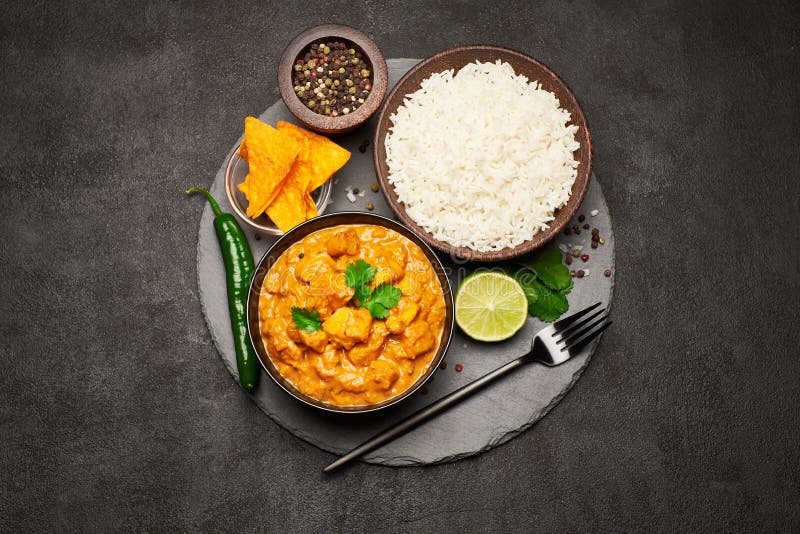 Nachos With Rice And Sour Cream Stock Photo - Image of lunch, culture ...