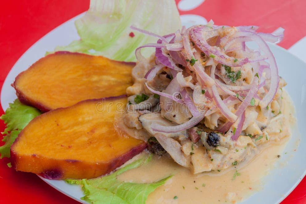 Plate of Traditional Meal in Peru - Cevic Stock Photo - Image of food ...