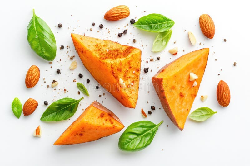 A Plate with Two Portions of Food on a Table, Ready To Be Served Stock ...