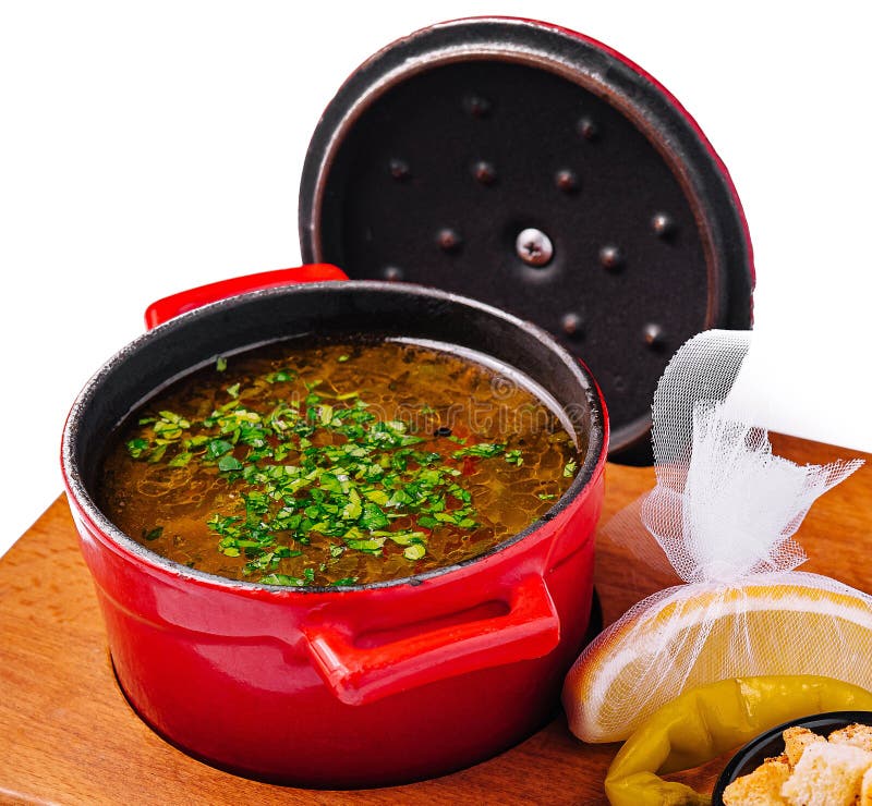 Plate of Very Hot and Spicy Soup Stock Photo - Image of cooking, sweet ...