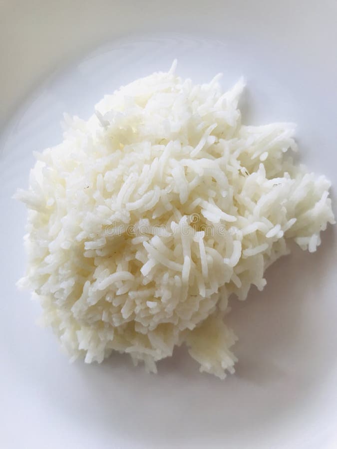 Rice stock image. Image of rice, delicious, plate, white - 197301967