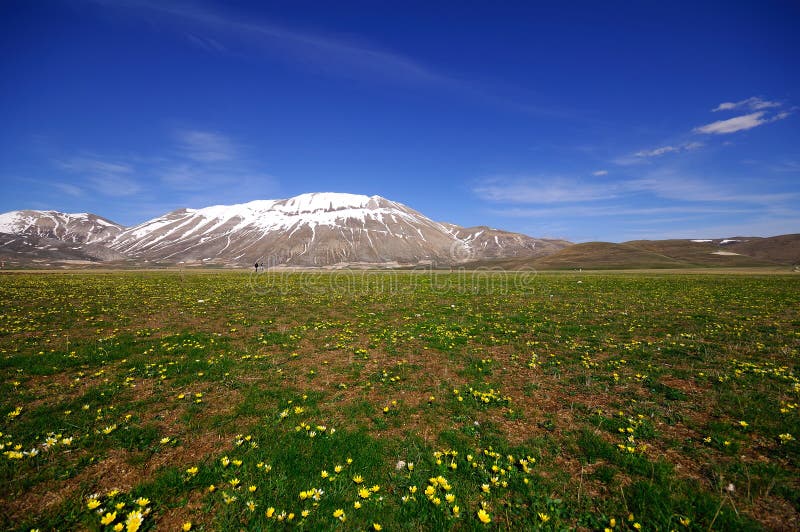 Plateau stock photo. Image of panoramic, april, azure - 4951724