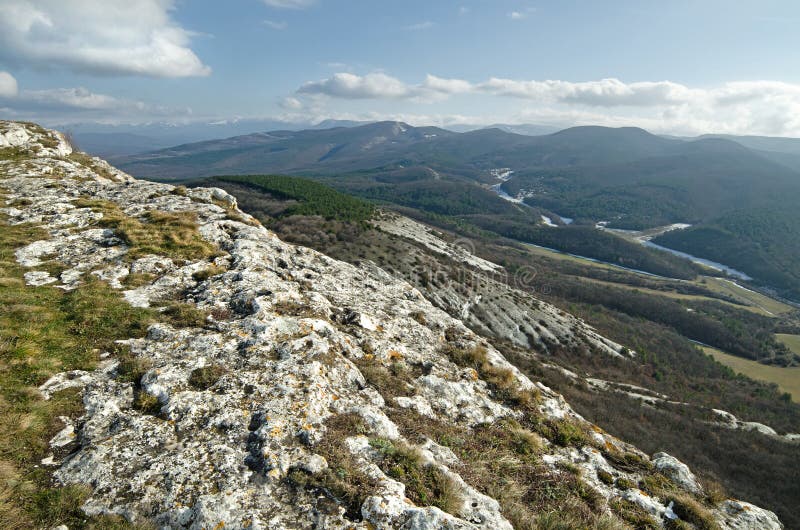 Plateau Mangup-Kale (Crimea) Stock Image - Image of tourist, crimea ...