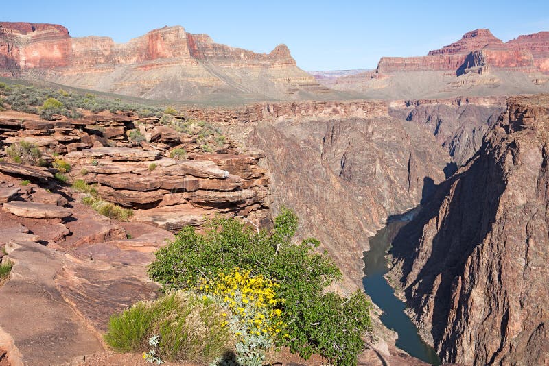 Plateau Point stock photo. Image of river, gorge, erosion - 24594664