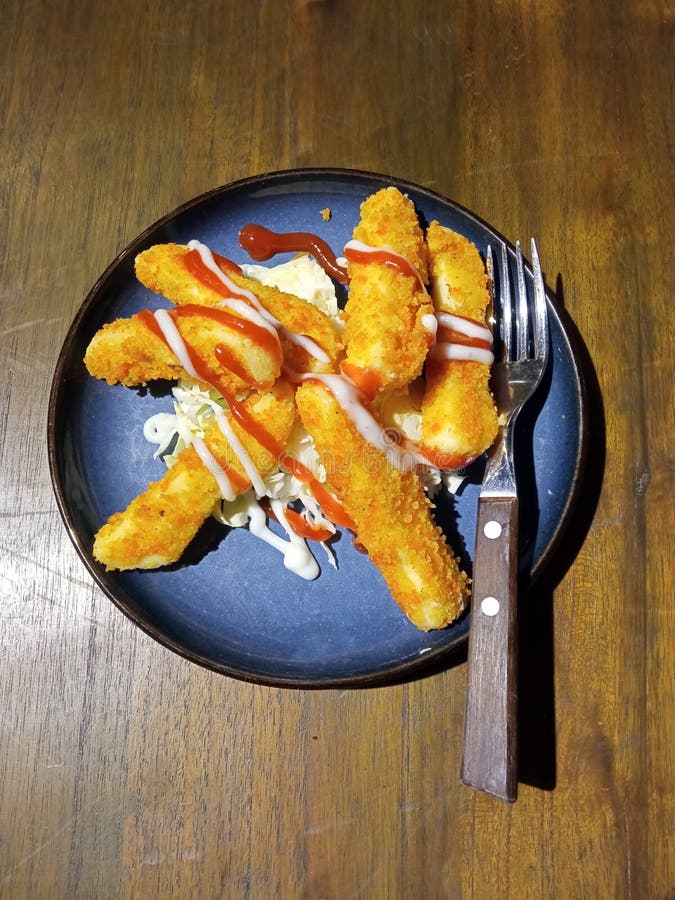 Plated cheese fingers stock image. Image of cuisine - 254032009