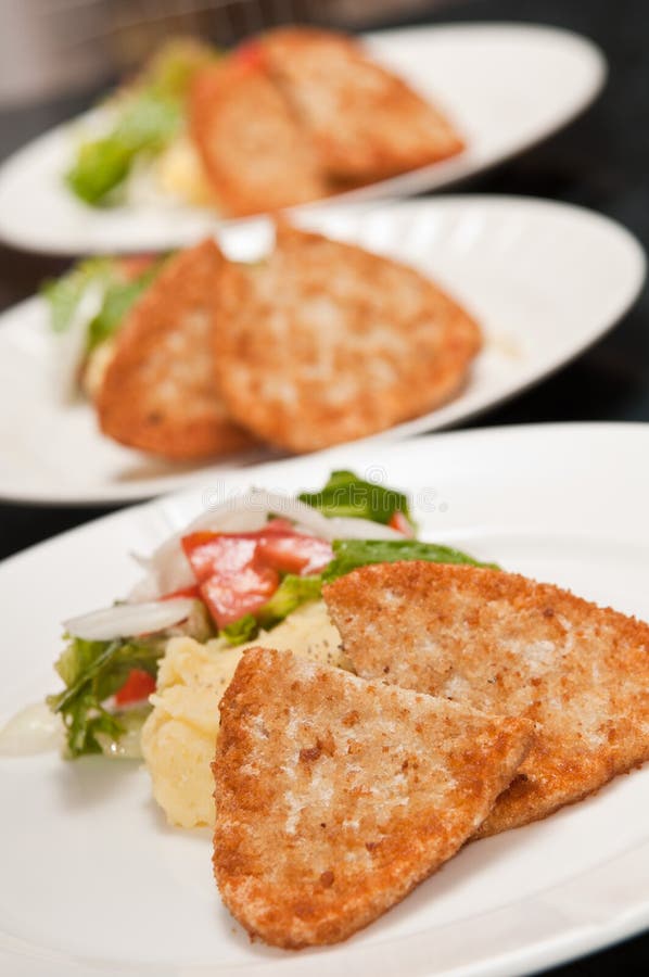 3 plates with chicken stock image. Image of healthy, dinner - 38382171