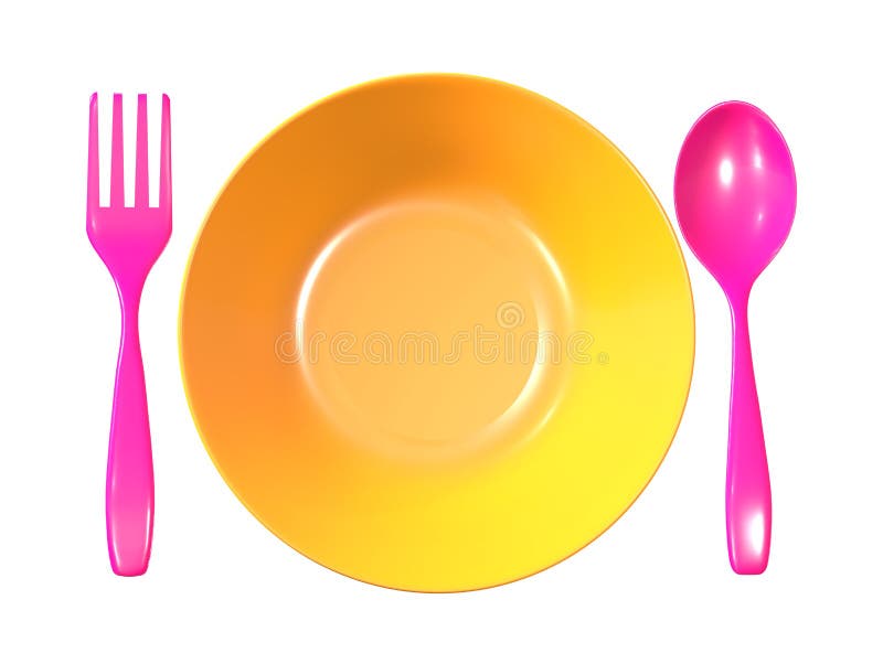 Plates 3d Icon Transparent Illustration Stock Image - Illustration of ...