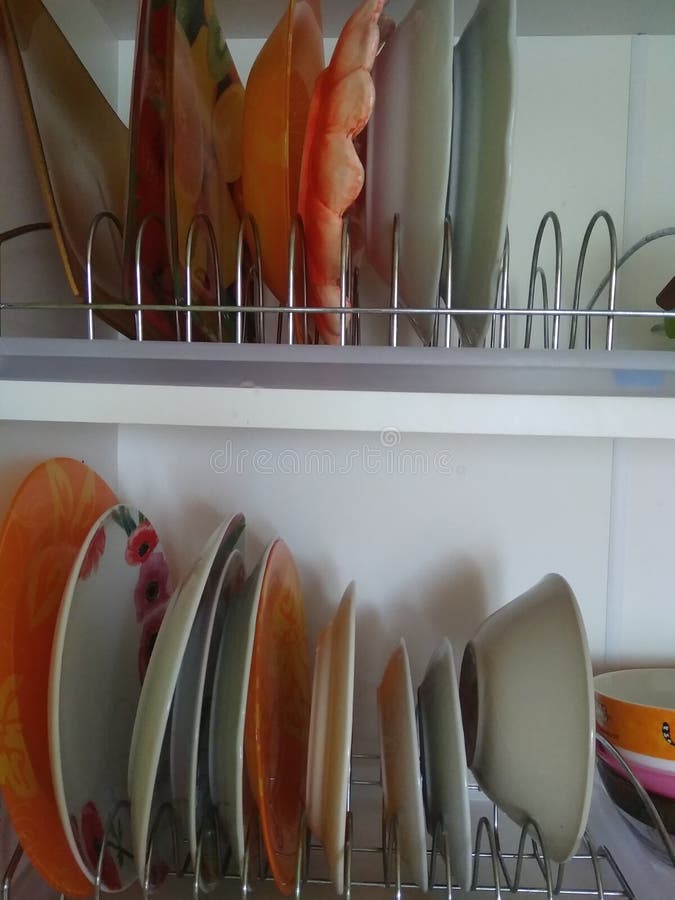 Plates for eating stock image. Image of utensils, food - 182600347