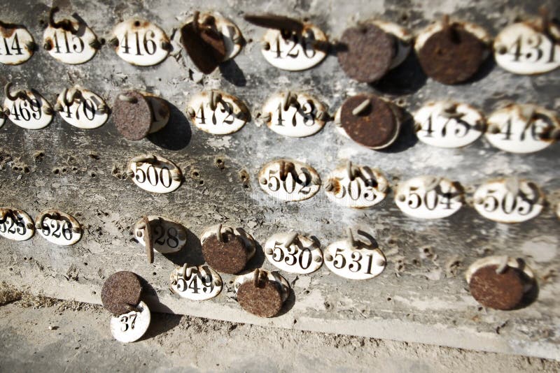 Identification Numbers, Various Laboratory Evidence Forensic Equipment ...