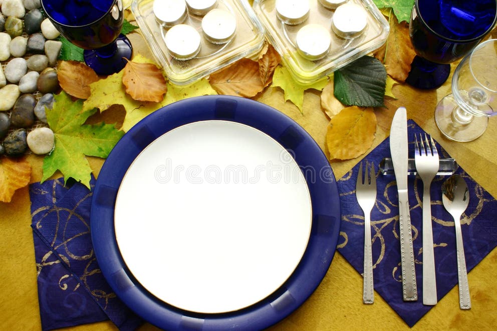 Plates ready for dinner stock photo. Image of design, wine - 2002812