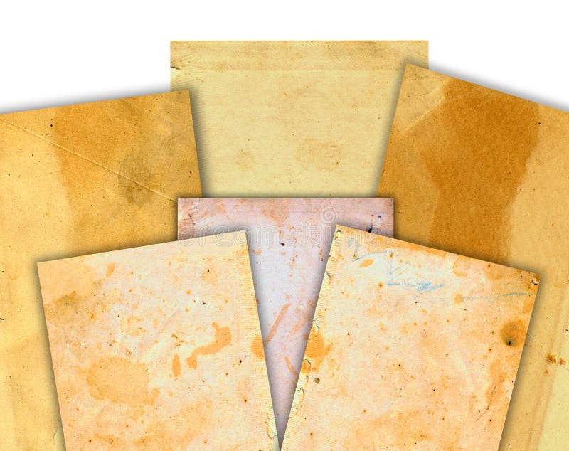Plates with Vintage Texture Stock Image - Image of abstract, beige ...