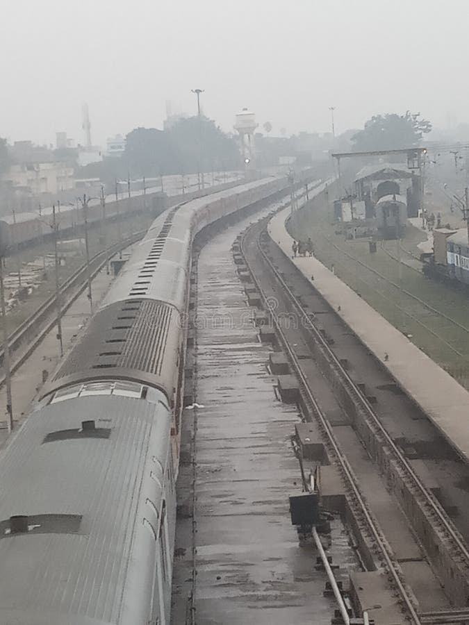 This is the Platform of Bgp in India Stock Photo - Image of romantic ...